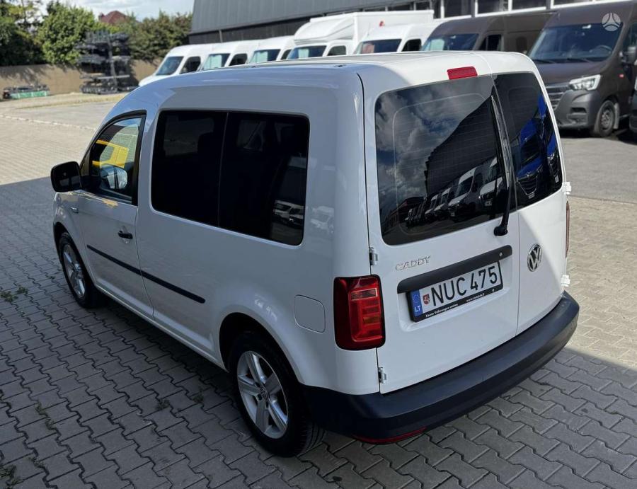 Balts Volkswagen Caddy 2019 Kauņa, ar dzinēja tilpumu 1.20 L un nobraukumu 158 tūkst. km par 8250 €, foto 10 vietnē AUTOMOTO.COM.LV