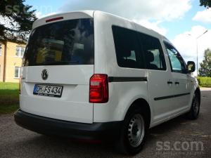 Balts Volkswagen Caddy 2019 Cēsis, ar dzinēja tilpumu 2.00 L un nobraukumu 0 tūkst. km par 9500 €, foto 4 vietnē AUTOMOTO.COM.LV