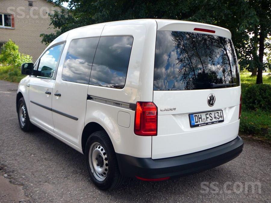 Balts Volkswagen Caddy 2019 Cēsis, ar dzinēja tilpumu 2.00 L un nobraukumu 0 tūkst. km par 9500 €, foto 6 vietnē AUTOMOTO.COM.LV