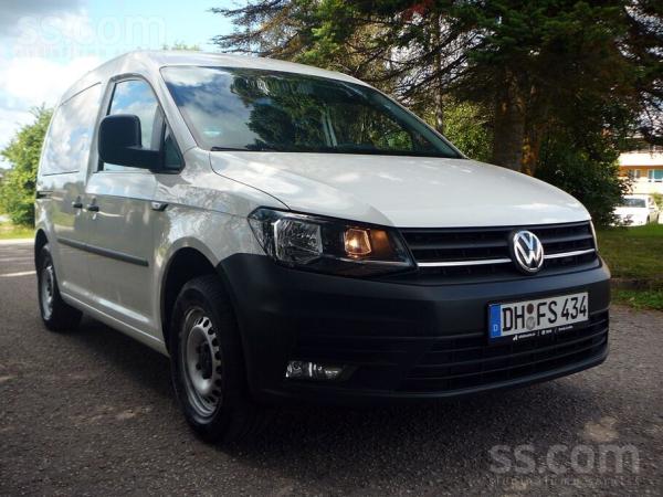 Balts Volkswagen Caddy 2019 Cēsis, ar dzinēja tilpumu 2.00 L un nobraukumu 0 tūkst. km par 9500 €, foto 1 vietnē AUTOMOTO.COM.LV