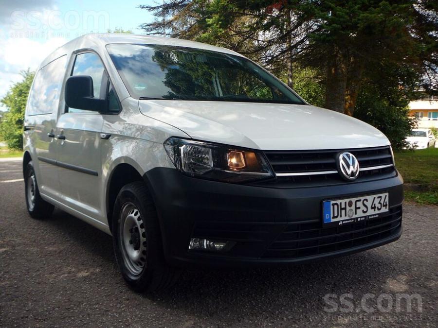 Balts Volkswagen Caddy 2019 Cēsis, ar dzinēja tilpumu 2.00 L un nobraukumu 0 tūkst. km par 9500 €, foto 1 vietnē AUTOMOTO.COM.LV