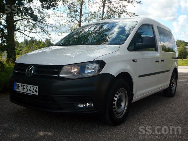 Balts Volkswagen Caddy 2019 Cēsis, ar dzinēja tilpumu 2.00 L un nobraukumu 0 tūkst. km par 9500 €, foto 2 vietnē AUTOMOTO.COM.LV