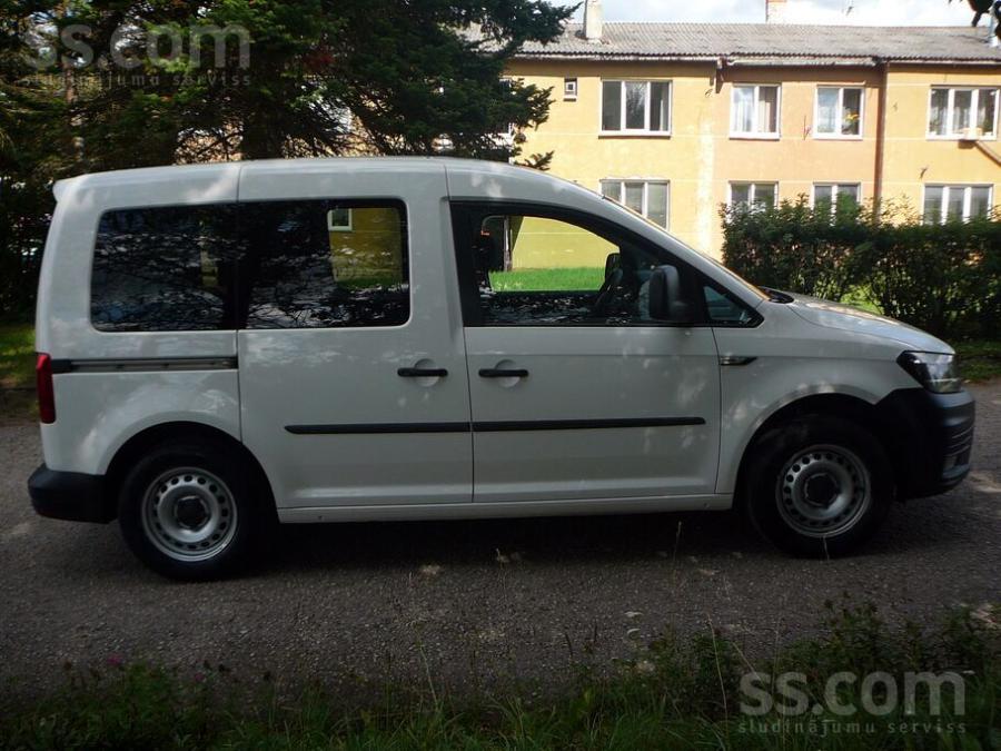 Balts Volkswagen Caddy 2019 Cēsis, ar dzinēja tilpumu 2.00 L un nobraukumu 0 tūkst. km par 9500 €, foto 12 vietnē AUTOMOTO.COM.LV