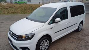 White Volkswagen Caddy 2020 in Kaunas, with an engine capacity of 0.00 L and mileage of 55 thousand km for 28467 €, photo 2 on AUTOMOTO.COM.LV