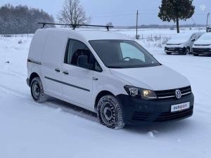 White Volkswagen Caddy 2020 in Ukmerge, with an engine capacity of 1.97 L and mileage of 99 thousand km for 9900 €, photo 3 on AUTOMOTO.COM.LV