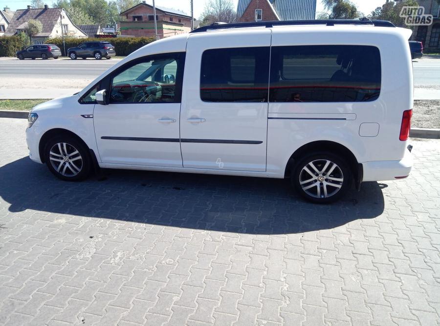 White Volkswagen Caddy 2020 in Kaunas, with an engine capacity of 2.00 L and mileage of 395 thousand km for 10500 €, photo 5 on AUTOMOTO.COM.LV