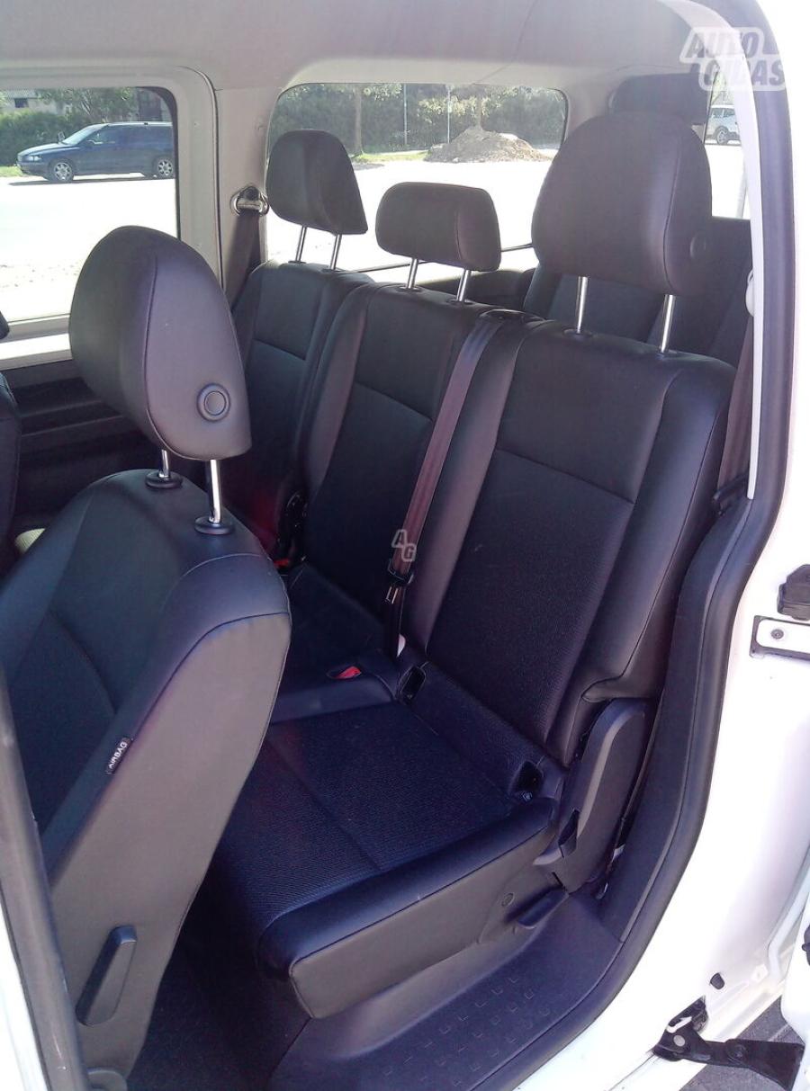 White Volkswagen Caddy 2020 in Kaunas, with an engine capacity of 2.00 L and mileage of 395 thousand km for 10500 €, photo 10 on AUTOMOTO.COM.LV