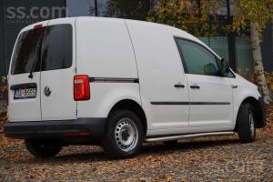 White Volkswagen Caddy 2020 in Riga, with an engine capacity of 2.00 L and mileage of 242 thousand km for 8990 €, photo 7 on AUTOMOTO.COM.LV