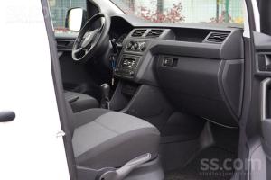 White Volkswagen Caddy 2020 in Riga, with an engine capacity of 2.00 L and mileage of 242 thousand km for 8990 €, photo 12 on AUTOMOTO.COM.LV