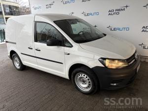 White Volkswagen Caddy 2020 in Riga, with an engine capacity of 2.00 L and mileage of 123 thousand km for 14500 €, photo 9 on AUTOMOTO.COM.LV