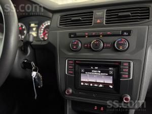 White Volkswagen Caddy 2020 in Riga, with an engine capacity of 2.00 L and mileage of 123 thousand km for 14500 €, photo 18 on AUTOMOTO.COM.LV