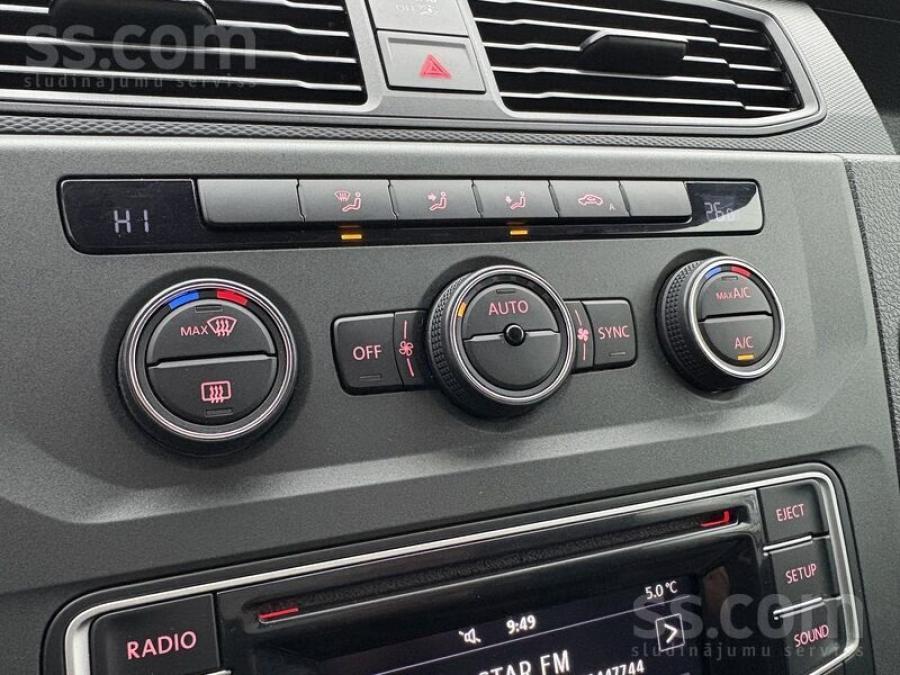 White Volkswagen Caddy 2020 in Riga, with an engine capacity of 2.00 L and mileage of 123 thousand km for 14500 €, photo 20 on AUTOMOTO.COM.LV