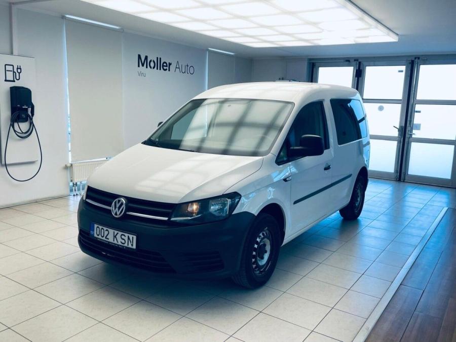 Balts Volkswagen Caddy 2020 Jehvi, ar dzinēja tilpumu 2.00 L un nobraukumu 151 tūkst. km par 11850 €, foto 1 vietnē AUTOMOTO.COM.LV