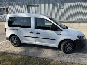 White Volkswagen Caddy 2020 in Riga, with an engine capacity of 1.00 L and mileage of 122 thousand km for 9990 €, photo 4 on AUTOMOTO.COM.LV