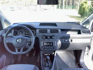 White Volkswagen Caddy 2020 in Riga, with an engine capacity of 1.00 L and mileage of 122 thousand km for 9990 €, photo 11 on AUTOMOTO.COM.LV