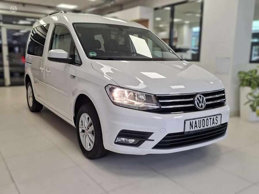 White Volkswagen Caddy 2020 in Kaunas, with an engine capacity of 1.97 L and mileage of 186 thousand km for 14900 €, photo 4 on AUTOMOTO.COM.LV