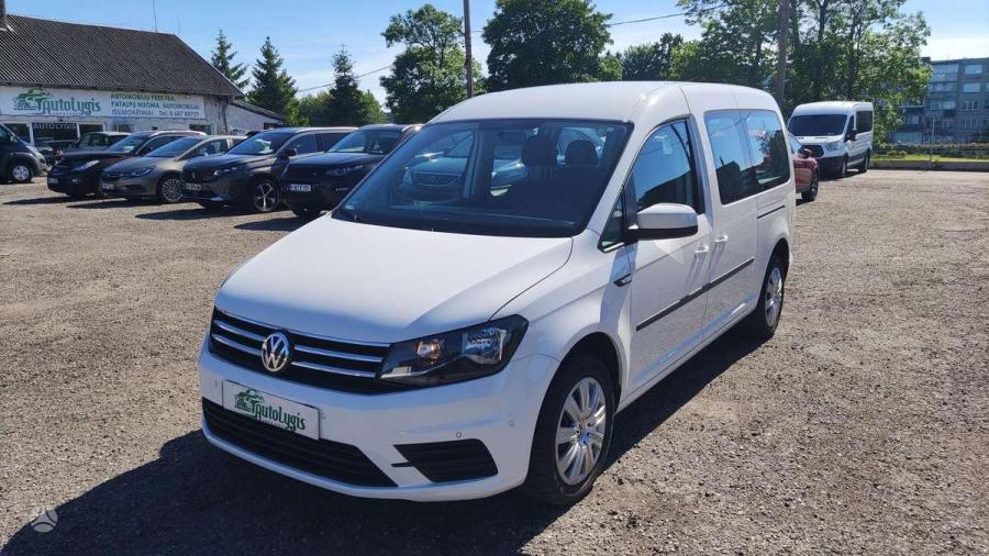 Balts Volkswagen Caddy 2020 Klaipėda, ar dzinēja tilpumu 1.97 L un nobraukumu 252 tūkst. km par 12550 €, foto 1 vietnē AUTOMOTO.COM.LV