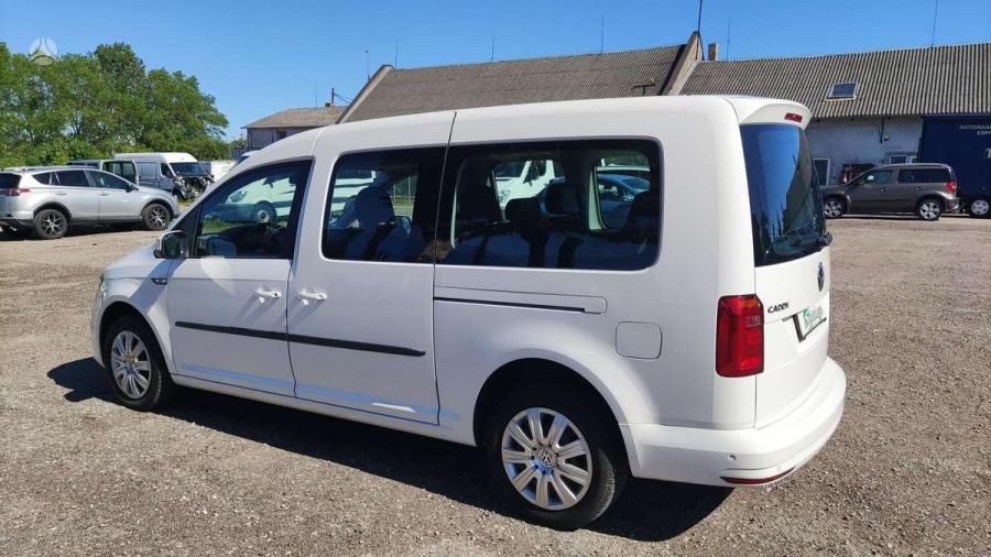 Balts Volkswagen Caddy 2020 Klaipėda, ar dzinēja tilpumu 1.97 L un nobraukumu 252 tūkst. km par 12550 €, foto 5 vietnē AUTOMOTO.COM.LV
