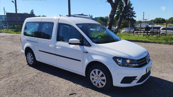 White Volkswagen Caddy 2020 in Klaipeda, with an engine capacity of 1.97 L and mileage of 252 thousand km for 12550 €, photo 10 on AUTOMOTO.COM.LV