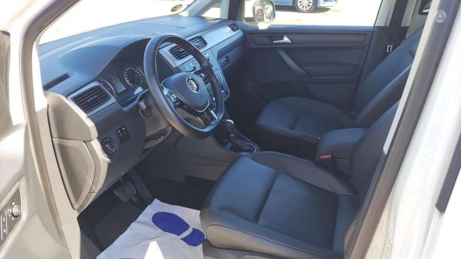 Balts Volkswagen Caddy 2020 Klaipėda, ar dzinēja tilpumu 1.97 L un nobraukumu 252 tūkst. km par 12550 €, foto 18 vietnē AUTOMOTO.COM.LV