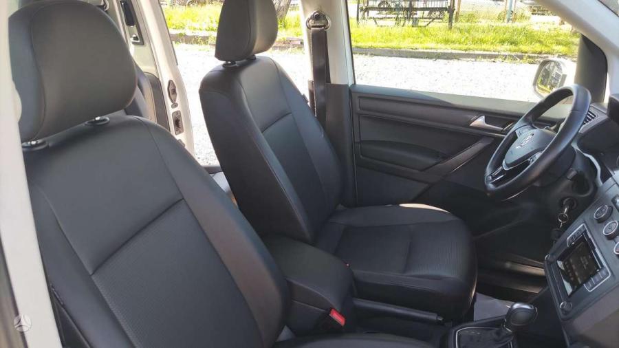 Balts Volkswagen Caddy 2020 Klaipėda, ar dzinēja tilpumu 1.97 L un nobraukumu 252 tūkst. km par 12550 €, foto 24 vietnē AUTOMOTO.COM.LV