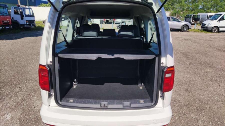 Balts Volkswagen Caddy 2020 Klaipėda, ar dzinēja tilpumu 1.97 L un nobraukumu 252 tūkst. km par 12550 €, foto 33 vietnē AUTOMOTO.COM.LV