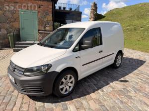 Balts Volkswagen Caddy 2020 Rēzekne, ar dzinēja tilpumu 2.00 L un nobraukumu 0 tūkst. km par 9650 €, foto  vietnē AUTOMOTO.COM.LV