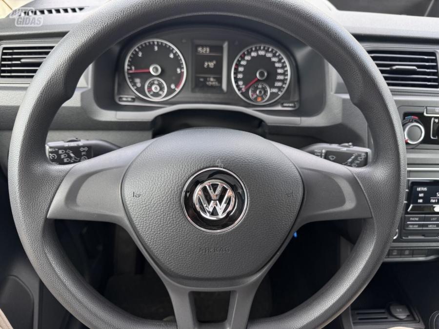 White Volkswagen Caddy 2020 in Avizieniai, with an engine capacity of 2.00 L and mileage of 44 thousand km for 14500 €, photo 9 on AUTOMOTO.COM.LV