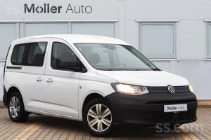 White Volkswagen Caddy 2021 in Ventspils, with an engine capacity of 2.00 L and mileage of 170 thousand km for 15550 €, photo 7 on AUTOMOTO.COM.LV