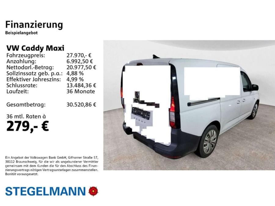 Balts Volkswagen Caddy 2021 Kauņa, ar dzinēja tilpumu 2.00 L un nobraukumu 99 tūkst. km par 30883 €, foto 2 vietnē AUTOMOTO.COM.LV