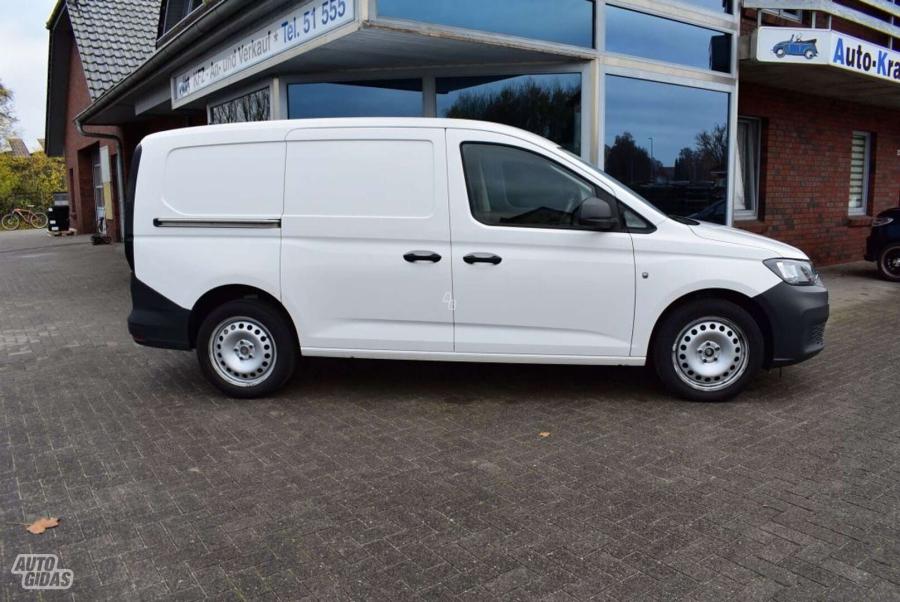 White Volkswagen Caddy 2021 in Kaunas, with an engine capacity of 2.00 L and mileage of 77 thousand km for 21523 €, photo 2 on AUTOMOTO.COM.LV