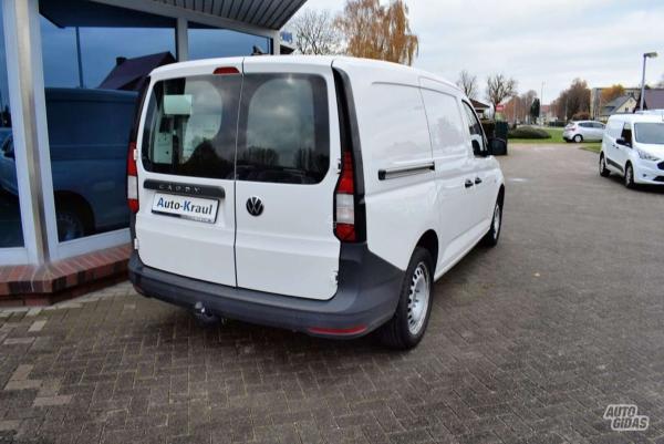White Volkswagen Caddy 2021 in Kaunas, with an engine capacity of 2.00 L and mileage of 77 thousand km for 21523 €, photo 3 on AUTOMOTO.COM.LV