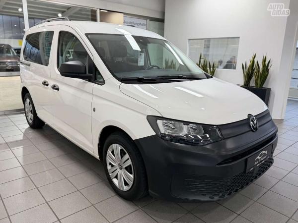 White Volkswagen Caddy 2021 in Kaunas, with an engine capacity of 2.00 L and mileage of 47 thousand km for 22735 €, photo 9 on AUTOMOTO.COM.LV