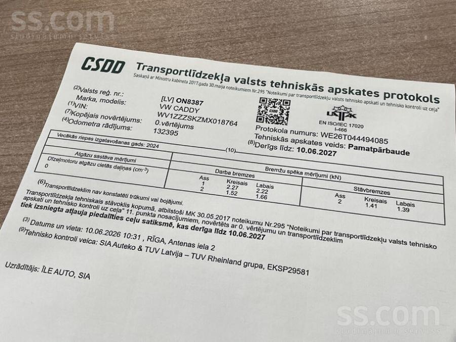 Balts Volkswagen Caddy 2021 Rīga, ar dzinēja tilpumu 2.00 L un nobraukumu 132 tūkst. km par 15000 €, foto 33 vietnē AUTOMOTO.COM.LV