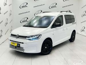 White Volkswagen Caddy 2021 in Vilnius, with an engine capacity of 1.97 L and mileage of 235 thousand km for 18800 €, photo  on AUTOMOTO.COM.LV