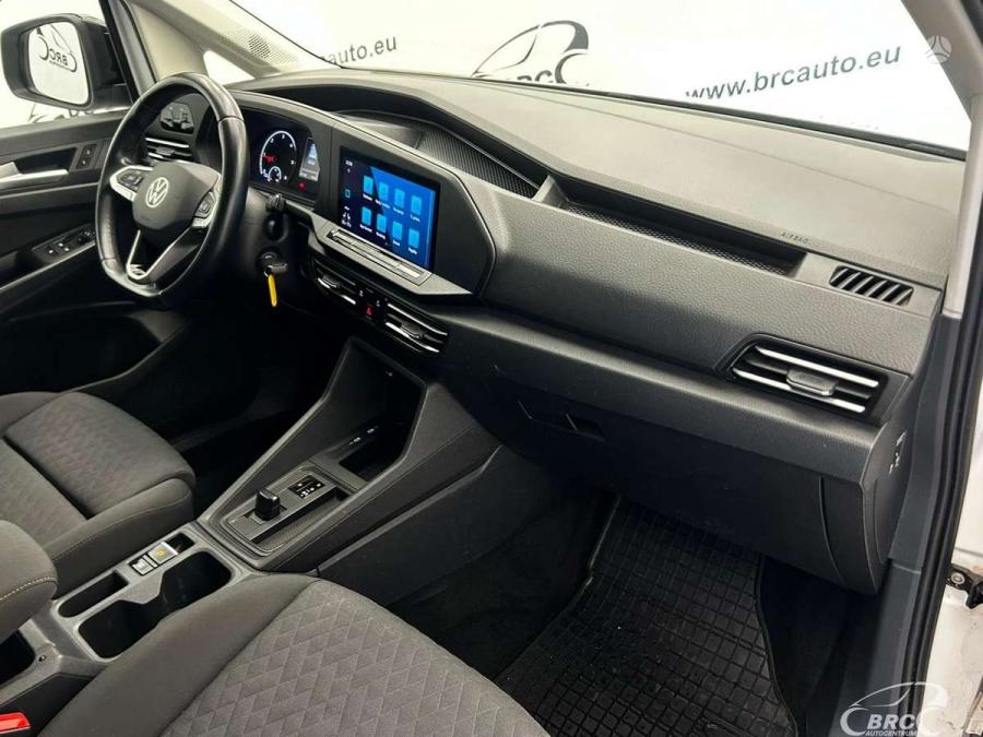 White Volkswagen Caddy 2021 in Vilnius, with an engine capacity of 1.97 L and mileage of 235 thousand km for 18800 €, photo 9 on AUTOMOTO.COM.LV
