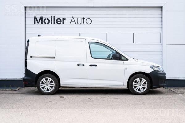 White Volkswagen Caddy 2021 in Riga, with an engine capacity of 2.00 L and mileage of 110 thousand km for 12950 €, photo 5 on AUTOMOTO.COM.LV