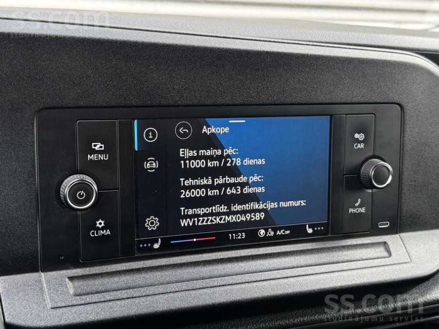 Balts Volkswagen Caddy 2021 Rīga, ar dzinēja tilpumu 2.00 L un nobraukumu 245 tūkst. km par 14900 €, foto 19 vietnē AUTOMOTO.COM.LV