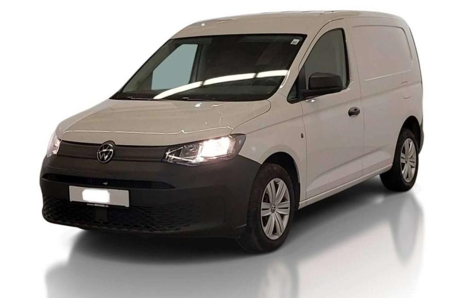 White Volkswagen Caddy 2022 in Kaunas, with an engine capacity of 1.50 L and mileage of 33 thousand km for 22735 €, photo 1 on AUTOMOTO.COM.LV