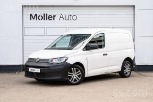 White Volkswagen Caddy 2022 in Riga, with an engine capacity of 2.00 L and mileage of 152 thousand km for 12950 €, photo  on AUTOMOTO.COM.LV
