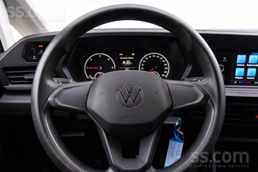 White Volkswagen Caddy 2022 in Riga, with an engine capacity of 2.00 L and mileage of 152 thousand km for 12950 €, photo 14 on AUTOMOTO.COM.LV