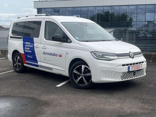 Balts Volkswagen Caddy 2022 Viļņa, ar dzinēja tilpumu 1.97 L un nobraukumu 196 tūkst. km par 20800 €, foto 1 vietnē AUTOMOTO.COM.LV