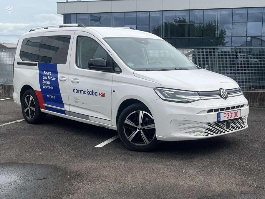 Balts Volkswagen Caddy 2022 Viļņa, ar dzinēja tilpumu 1.97 L un nobraukumu 196 tūkst. km par 20800 €, foto 1 vietnē AUTOMOTO.COM.LV