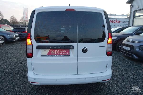 White Volkswagen Caddy 2023 in Kaunas, with an engine capacity of 2.00 L and mileage of 62 thousand km for 28570 €, photo 6 on AUTOMOTO.COM.LV