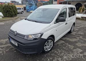 Balts Volkswagen Caddy 2023 Rīga, ar dzinēja tilpumu 2.00 L un nobraukumu 53 tūkst. km par 19950 €, foto 3 vietnē AUTOMOTO.COM.LV