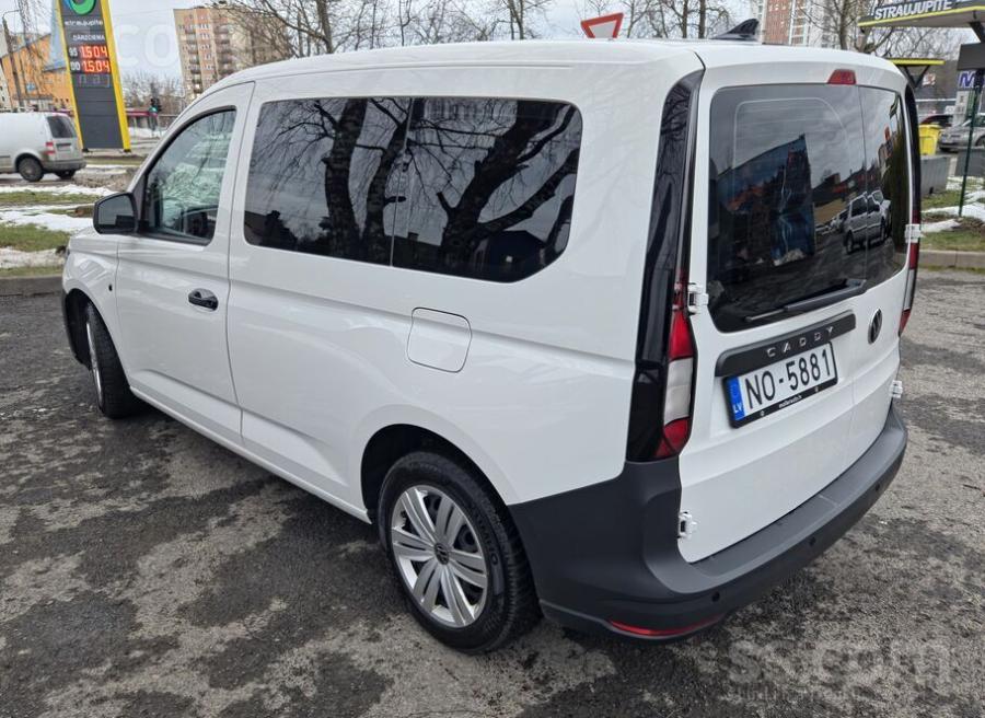 Balts Volkswagen Caddy 2023 Rīga, ar dzinēja tilpumu 2.00 L un nobraukumu 53 tūkst. km par 19950 €, foto 4 vietnē AUTOMOTO.COM.LV