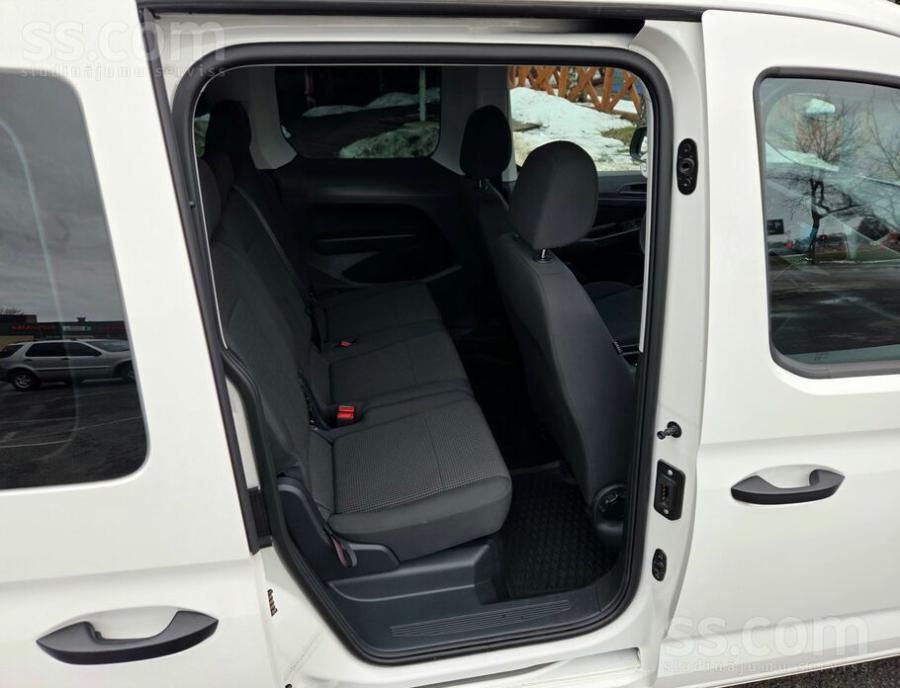 Balts Volkswagen Caddy 2023 Rīga, ar dzinēja tilpumu 2.00 L un nobraukumu 53 tūkst. km par 19950 €, foto 11 vietnē AUTOMOTO.COM.LV