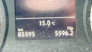 White Volkswagen Caddy 2023 in Siauliai, with an engine capacity of 1.97 L and mileage of 86 thousand km for 15900 €, photo 14 on AUTOMOTO.COM.LV