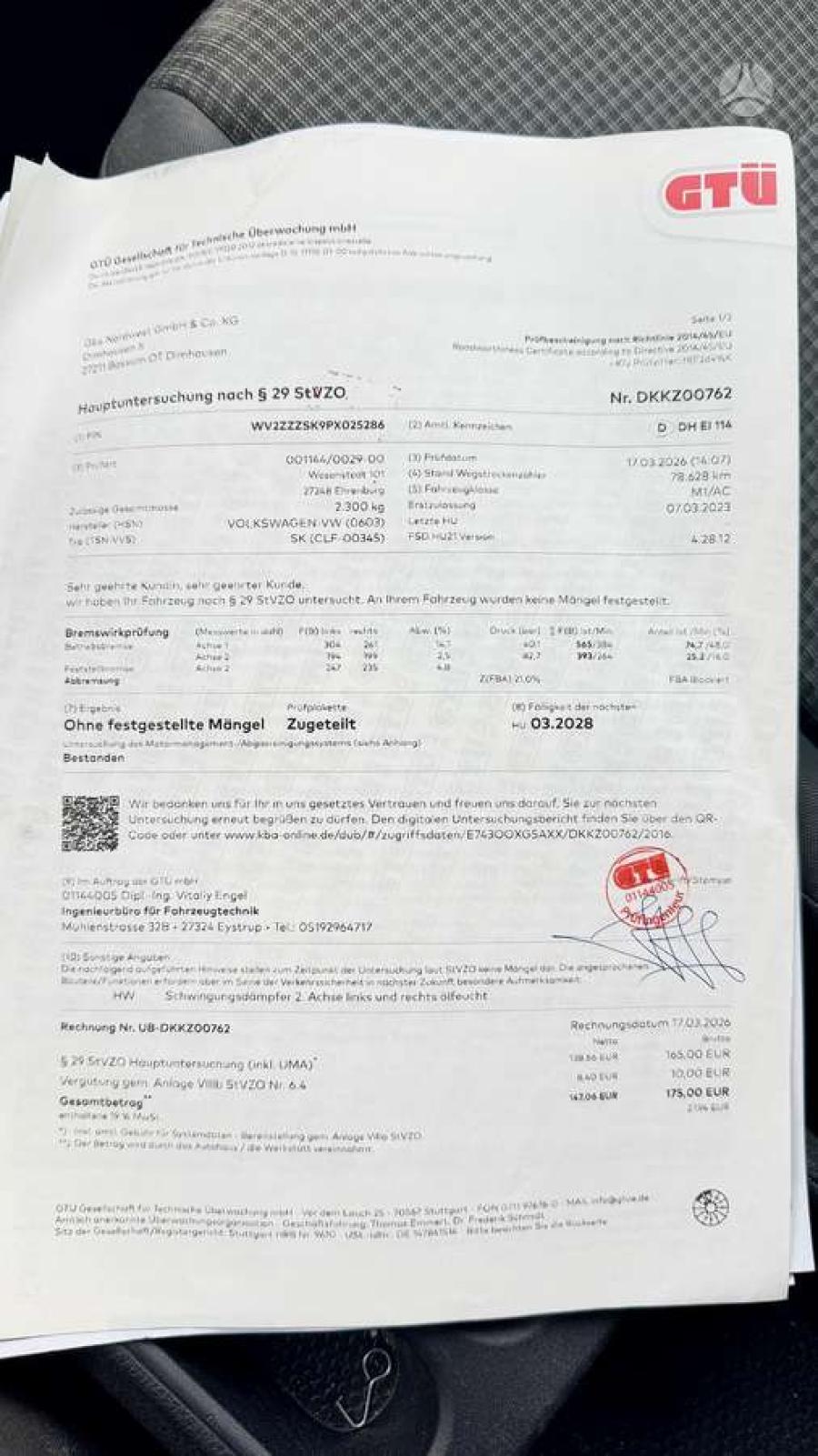 White Volkswagen Caddy 2023 in Siauliai, with an engine capacity of 1.97 L and mileage of 86 thousand km for 15900 €, photo 28 on AUTOMOTO.COM.LV