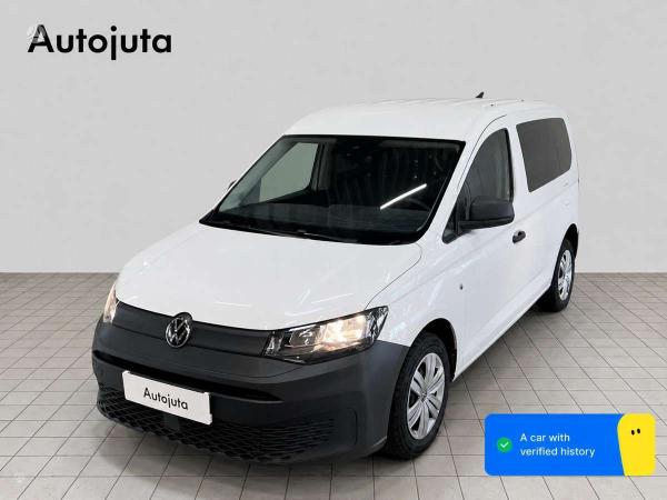 Balts Volkswagen Caddy 2023 Kauņa, ar dzinēja tilpumu 1.97 L un nobraukumu 107 tūkst. km par 15800 €, foto 1 vietnē AUTOMOTO.COM.LV